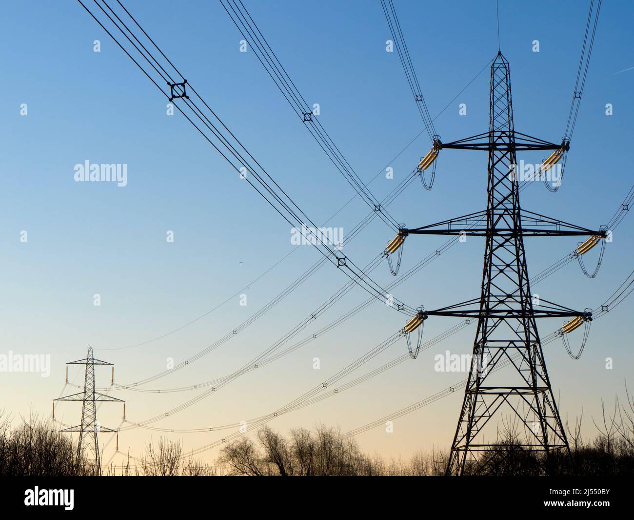 I love electricity pylons; I find their abstract, gaunt shapes ...