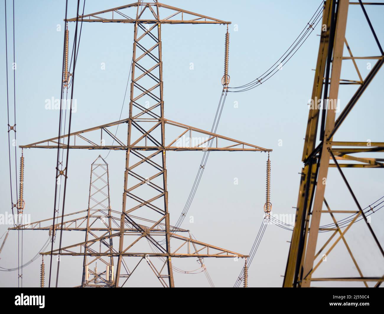 I love electricity pylons; I find their abstract, gaunt shapes ...