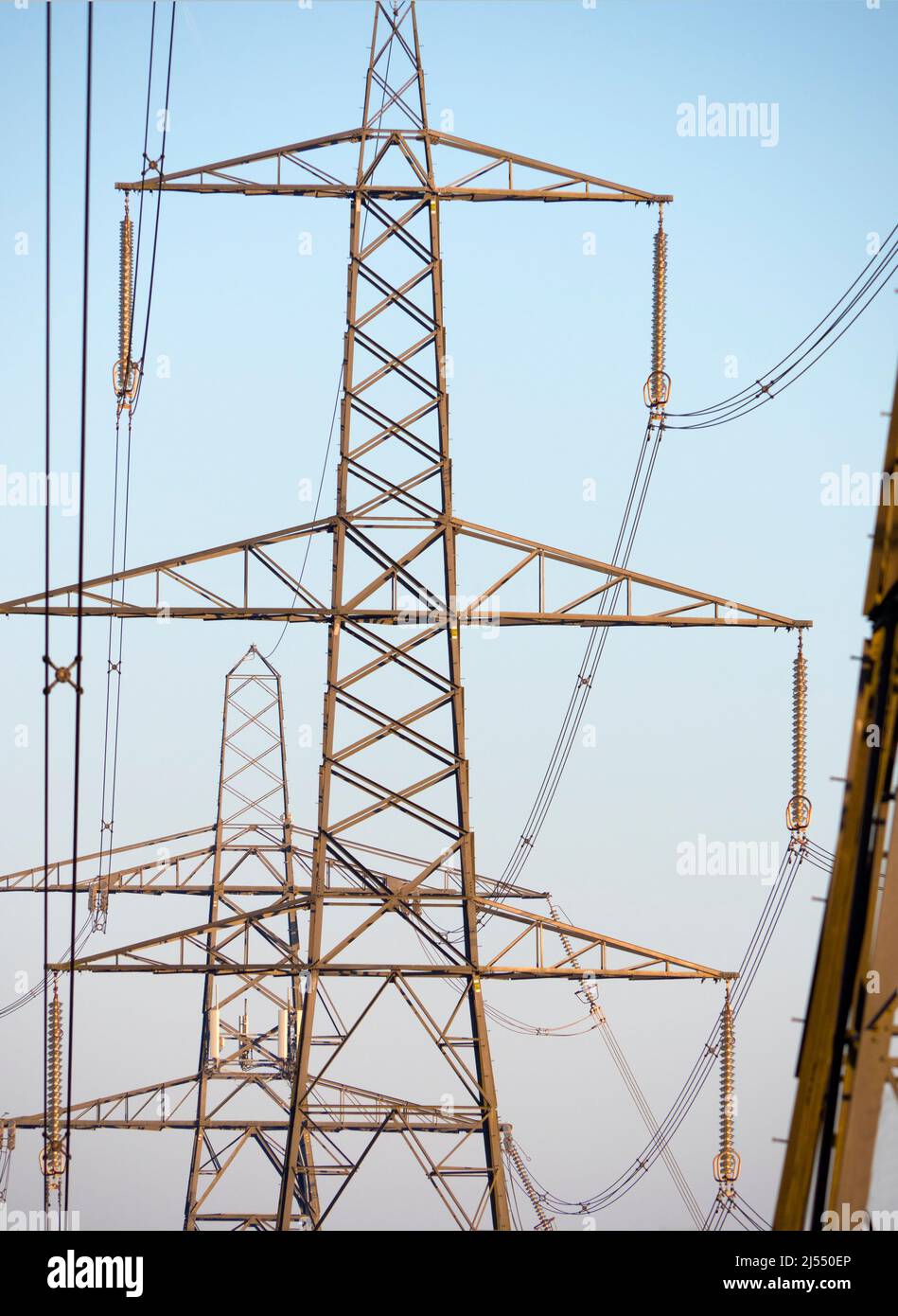 I love electricity pylons; I find their abstract, gaunt shapes ...