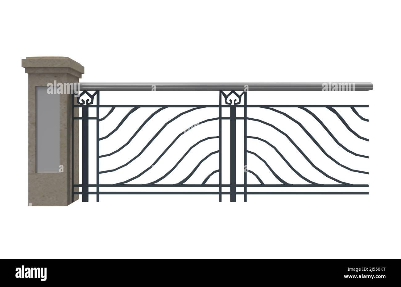 Stone railings Cut Out Stock Images & Pictures - Alamy