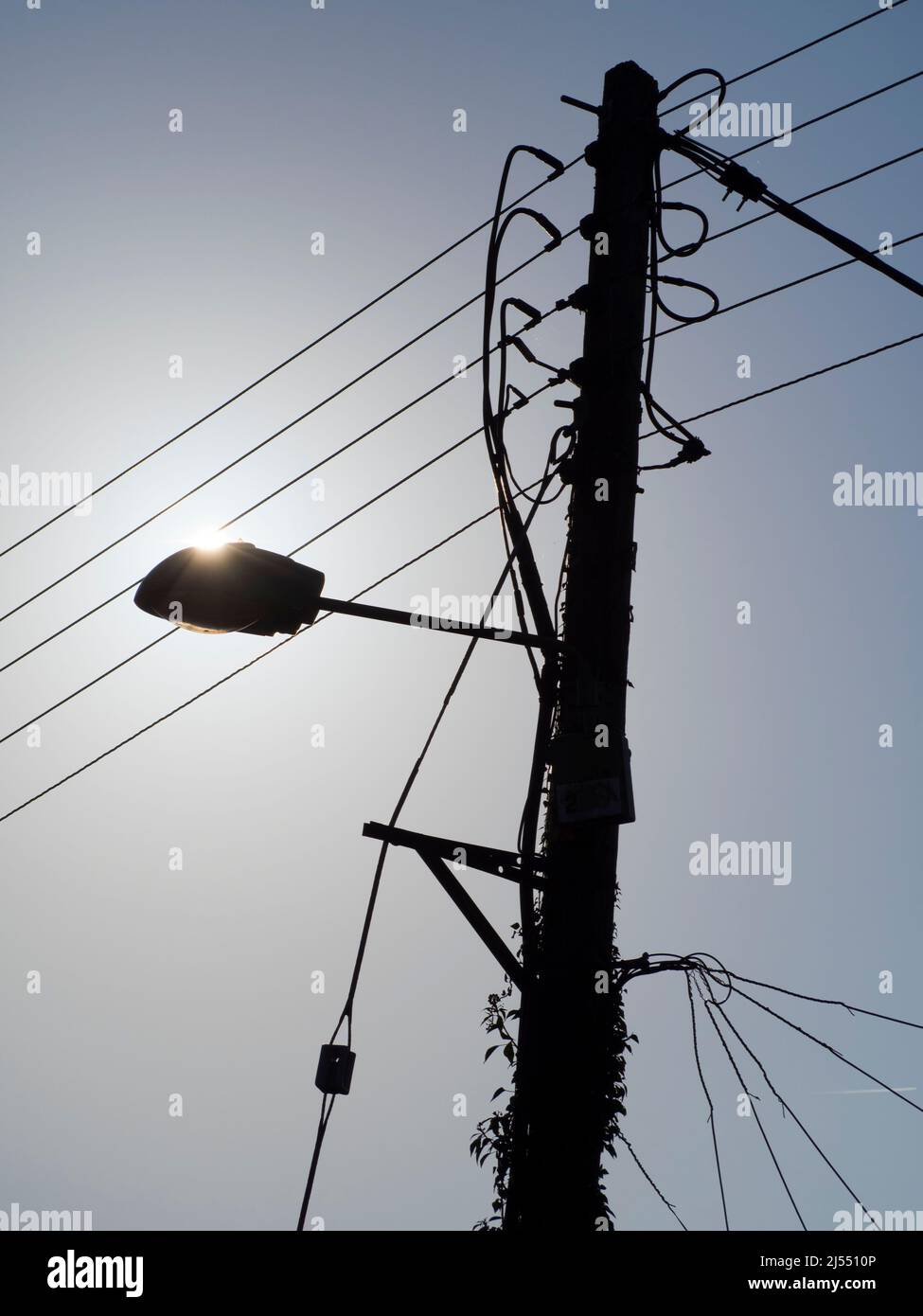 Abstract light pole hi-res stock photography and images - Alamy