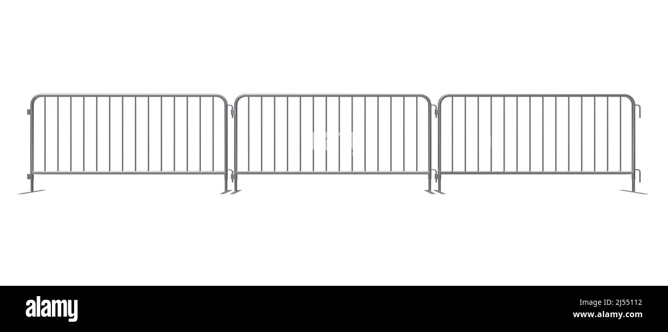 Isolated railing on white background Stock Photo - Alamy