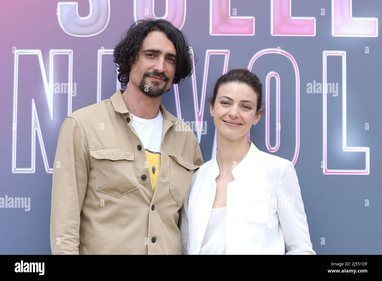 Rome, Italy. 20th Apr, 2022. Rome, cimema The Space Moderno, photocall ...