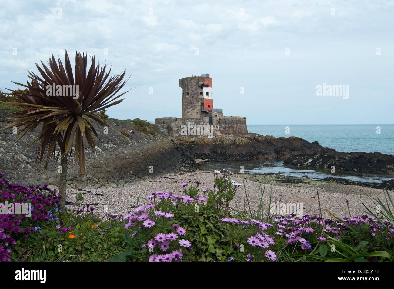 Archirondel Tower, Jersey, Channel Islands Stock Photo - Alamy