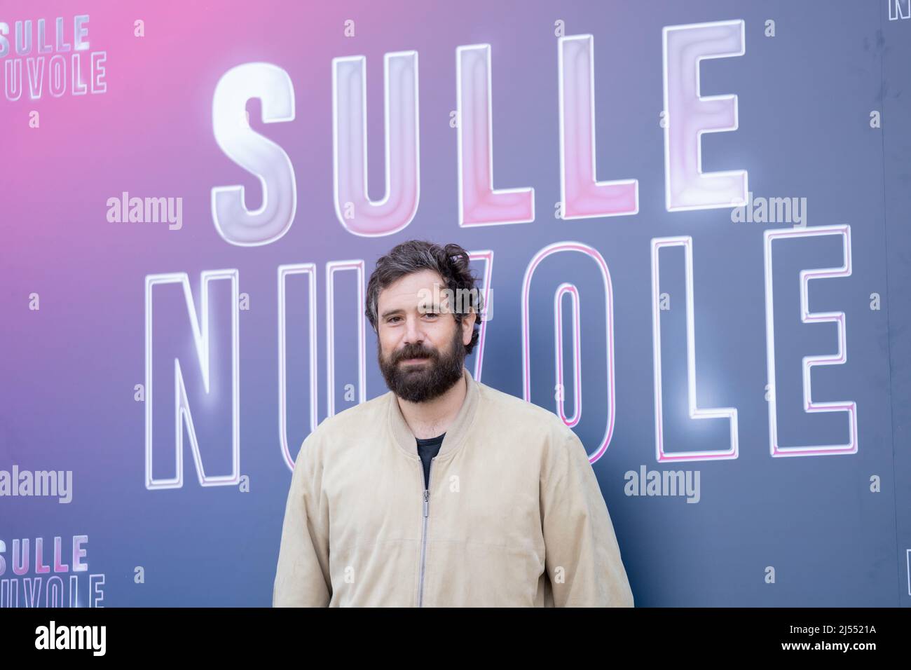 Rome, Italy, April 20, 2022 - The director and singer Tommaso Paradiso ...