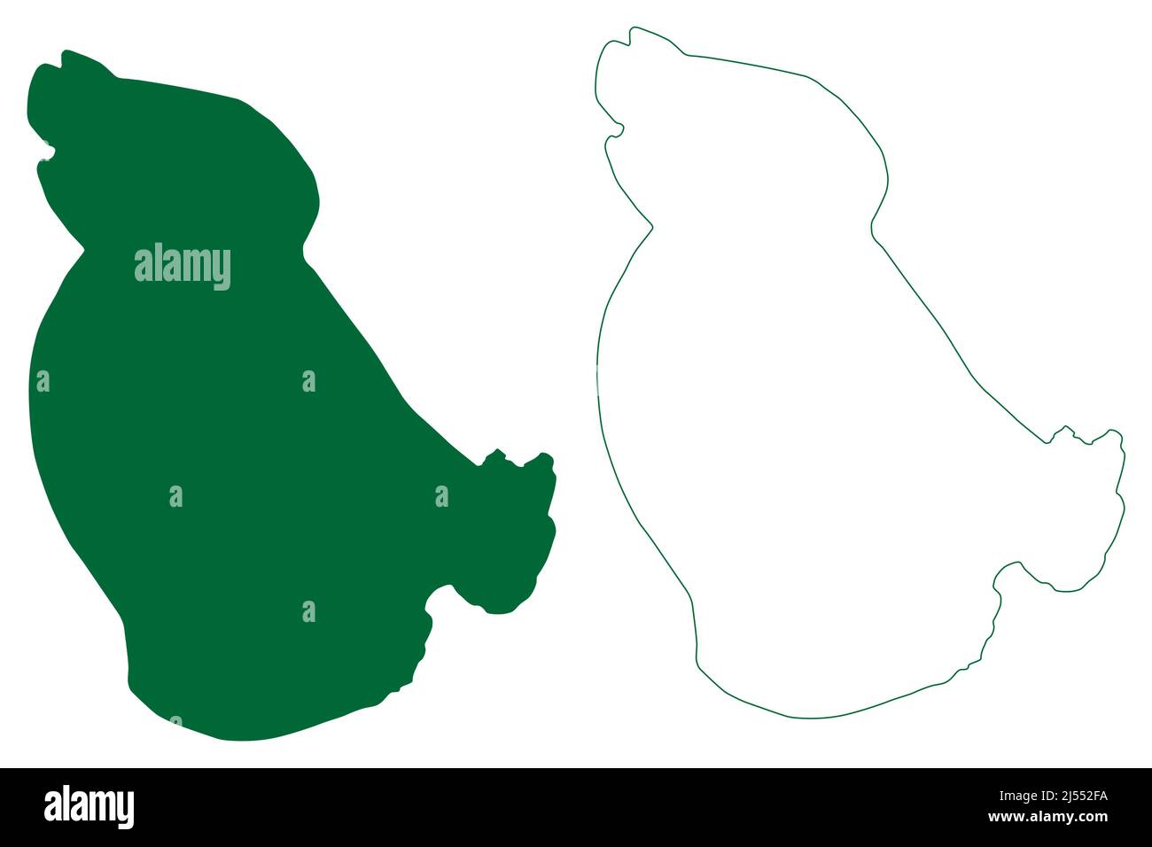 North island (Republic of Seychelles, Indian Ocean, Inner Islands) map ...