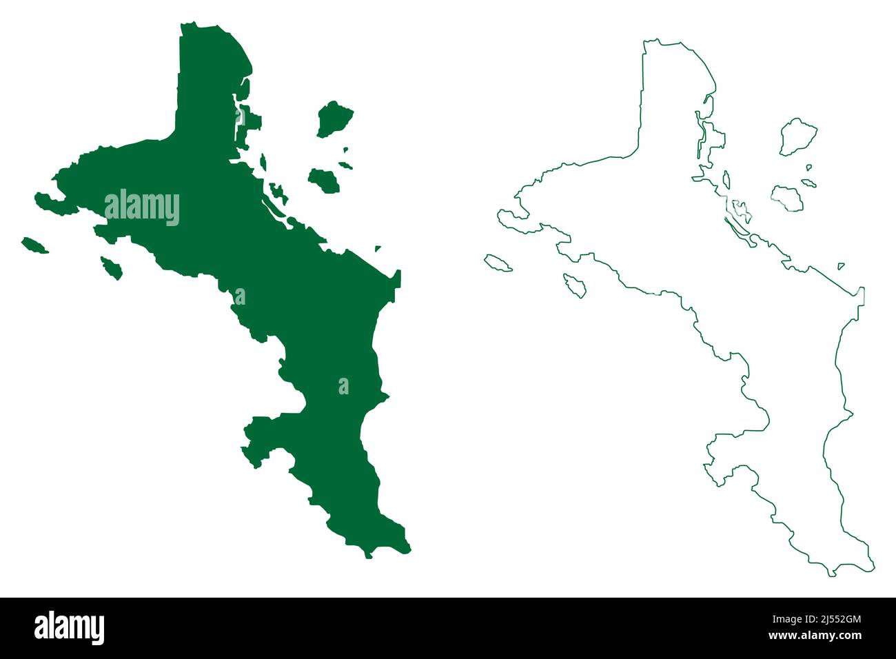 Mahe island (Republic of Seychelles, Indian Ocean, Inner Islands) map ...