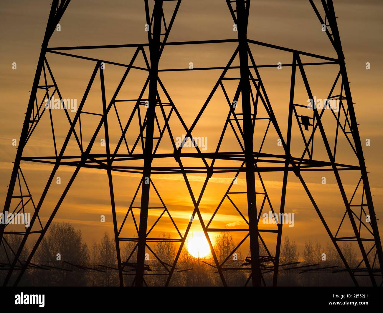 I love electricity pylons; I find their abstract, gaunt shapes ...