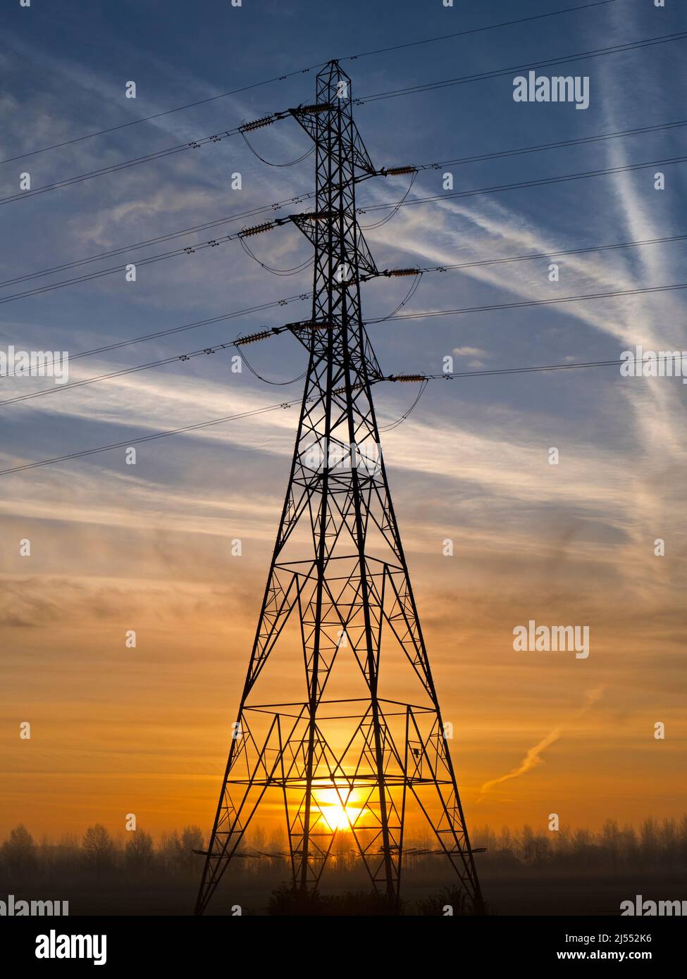 I love electricity pylons; I find their abstract, gaunt shapes ...