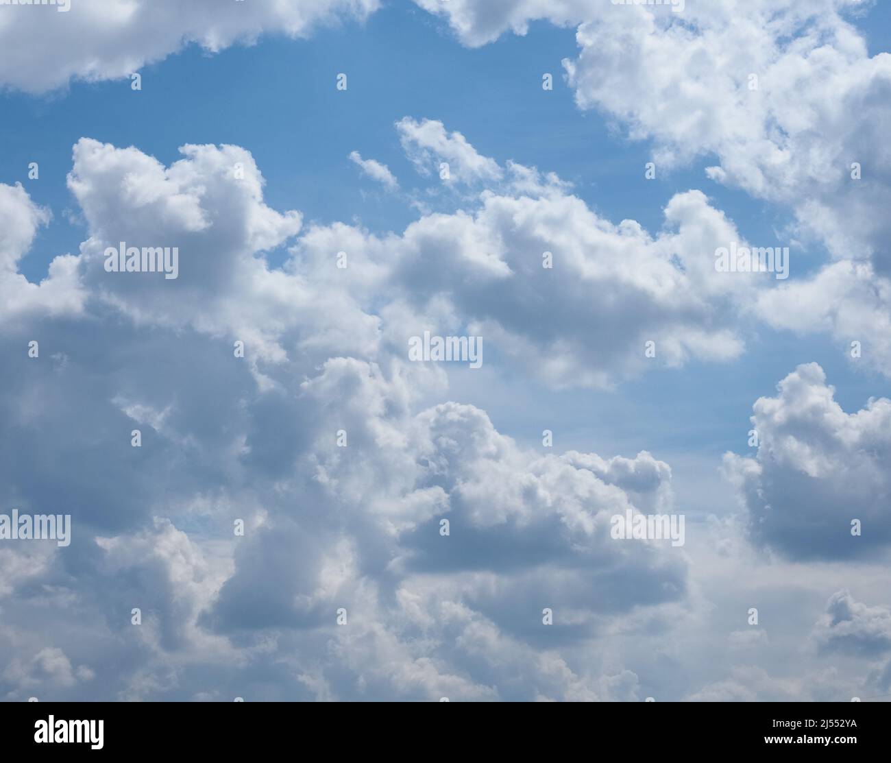 dramatic stormy blue sky with dark clouds useful as a background Stock ...