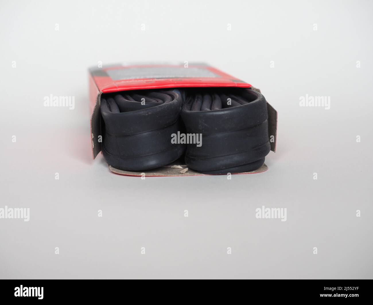 seamless butyl inner tube for bicycle tires Stock Photo - Alamy