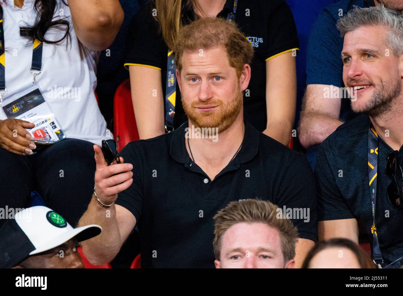 Prince Harry, Duke of Sussex visits Indoor Rowing during the 5th the ...