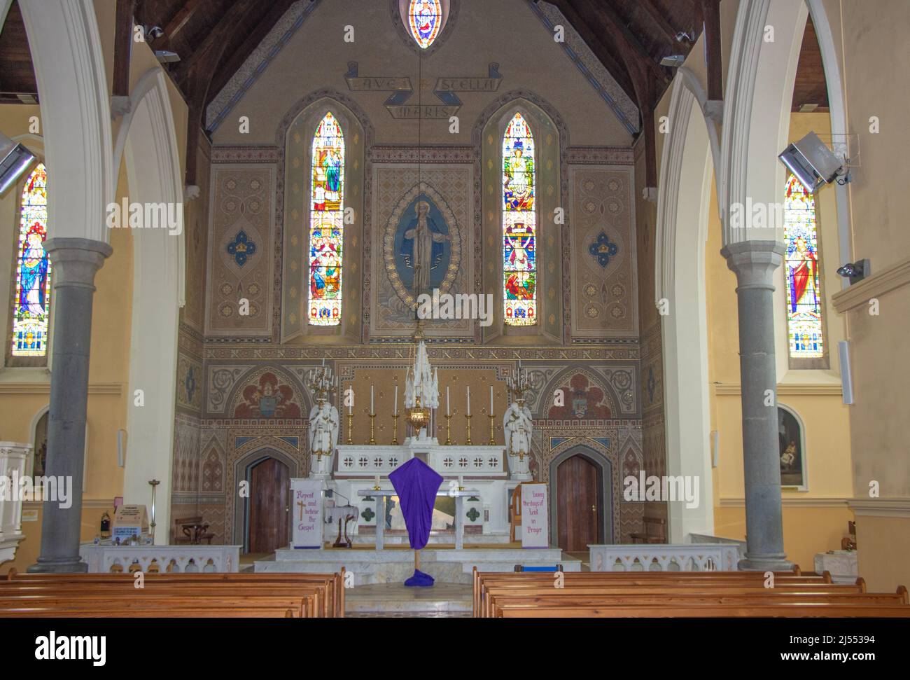Star Of The Sea Church, Barryroe Stock Photo - Alamy
