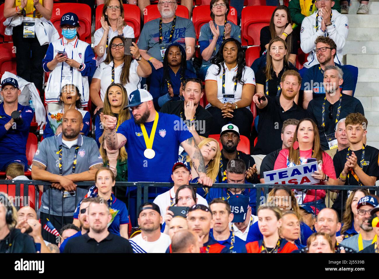 Prince Harry, Duke of Sussex visits Indoor Rowing during the 5th the ...