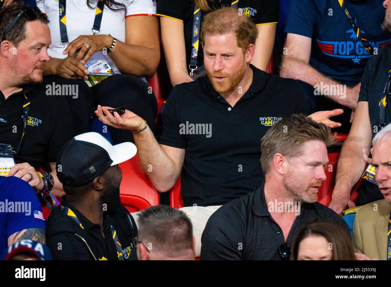 Prince Harry, Duke of Sussex visits Indoor Rowing during the 5th the ...