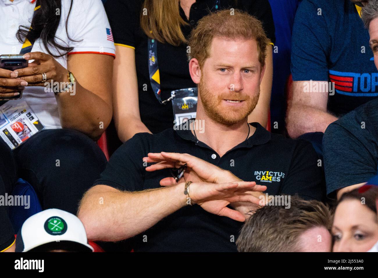 Prince Harry, Duke of Sussex visits Indoor Rowing during the 5th the ...