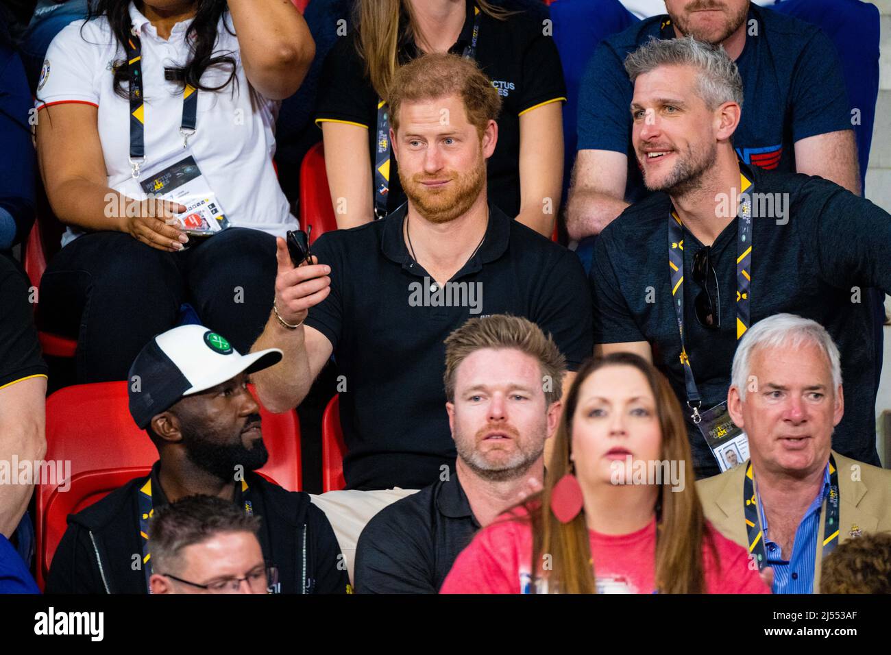 Prince Harry, Duke of Sussex visits Indoor Rowing during the 5th the ...