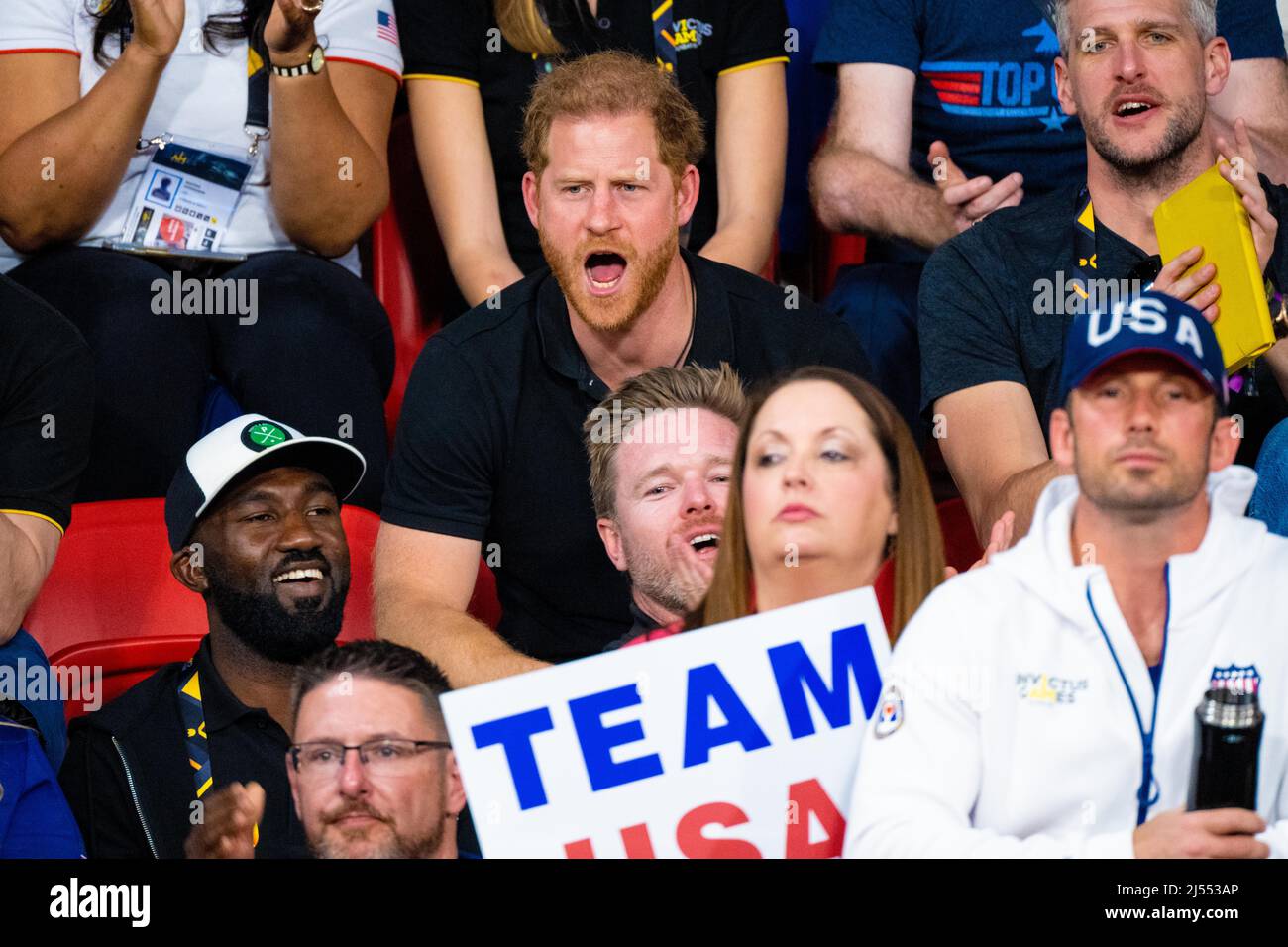 Prince Harry, Duke of Sussex visits Indoor Rowing during the 5th the ...