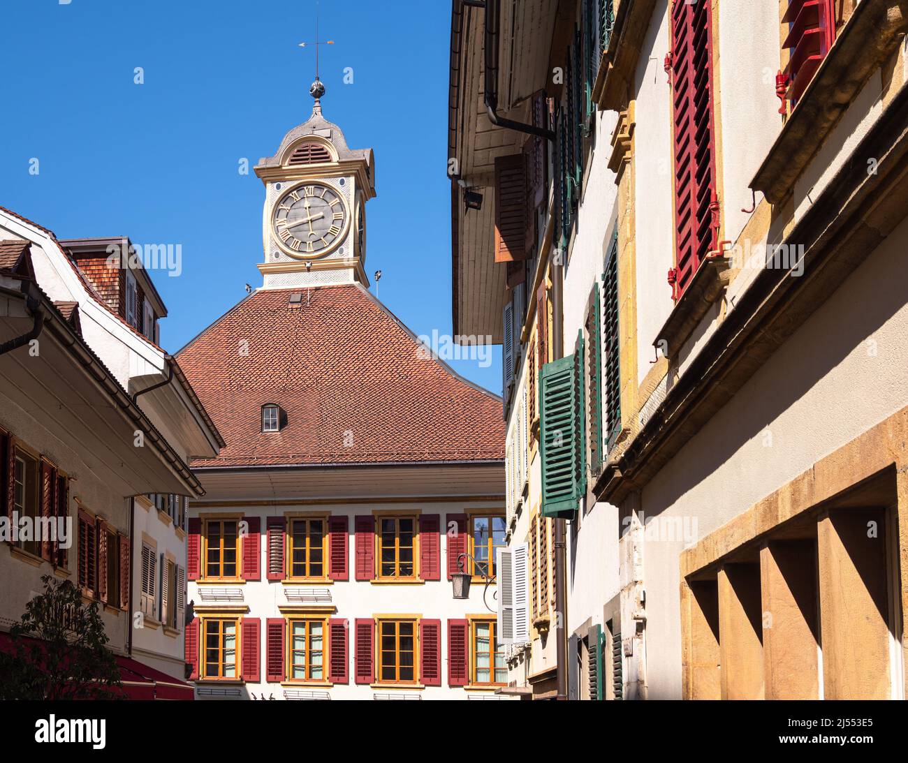 Medieval urban architecture hi-res stock photography and images - Alamy