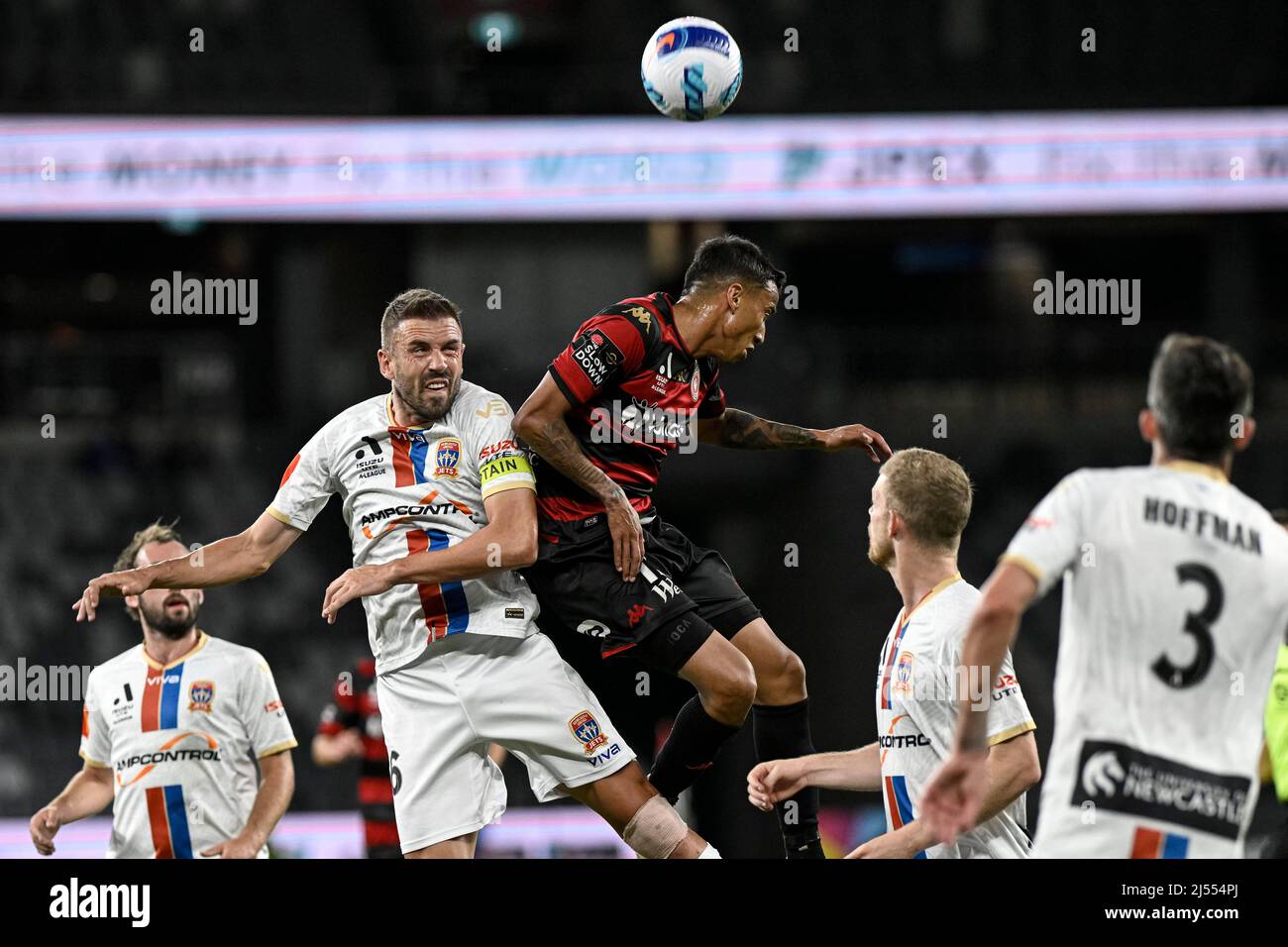 20th April 2022 : CommBank Stadium, Sydney, Australia; A-League ...