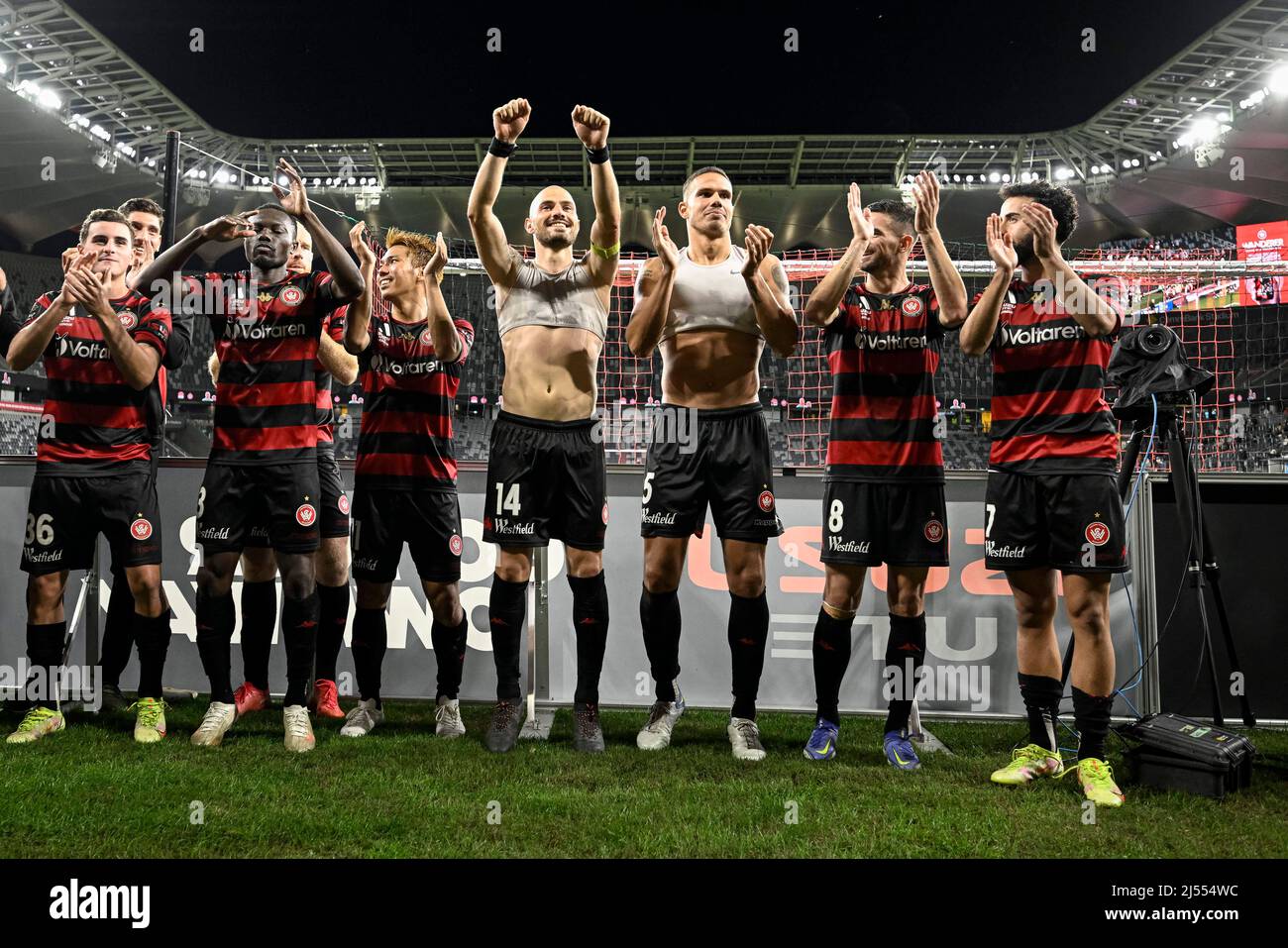 20th April 2022 : CommBank Stadium, Sydney, Australia; A-League ...