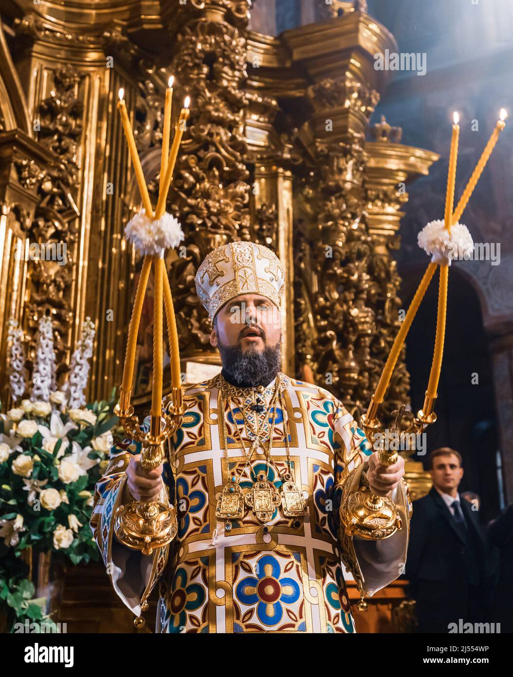 Kyiv, Ukraine. 3rd Feb, 2019. Liturgy and enthronement of Primate of ...