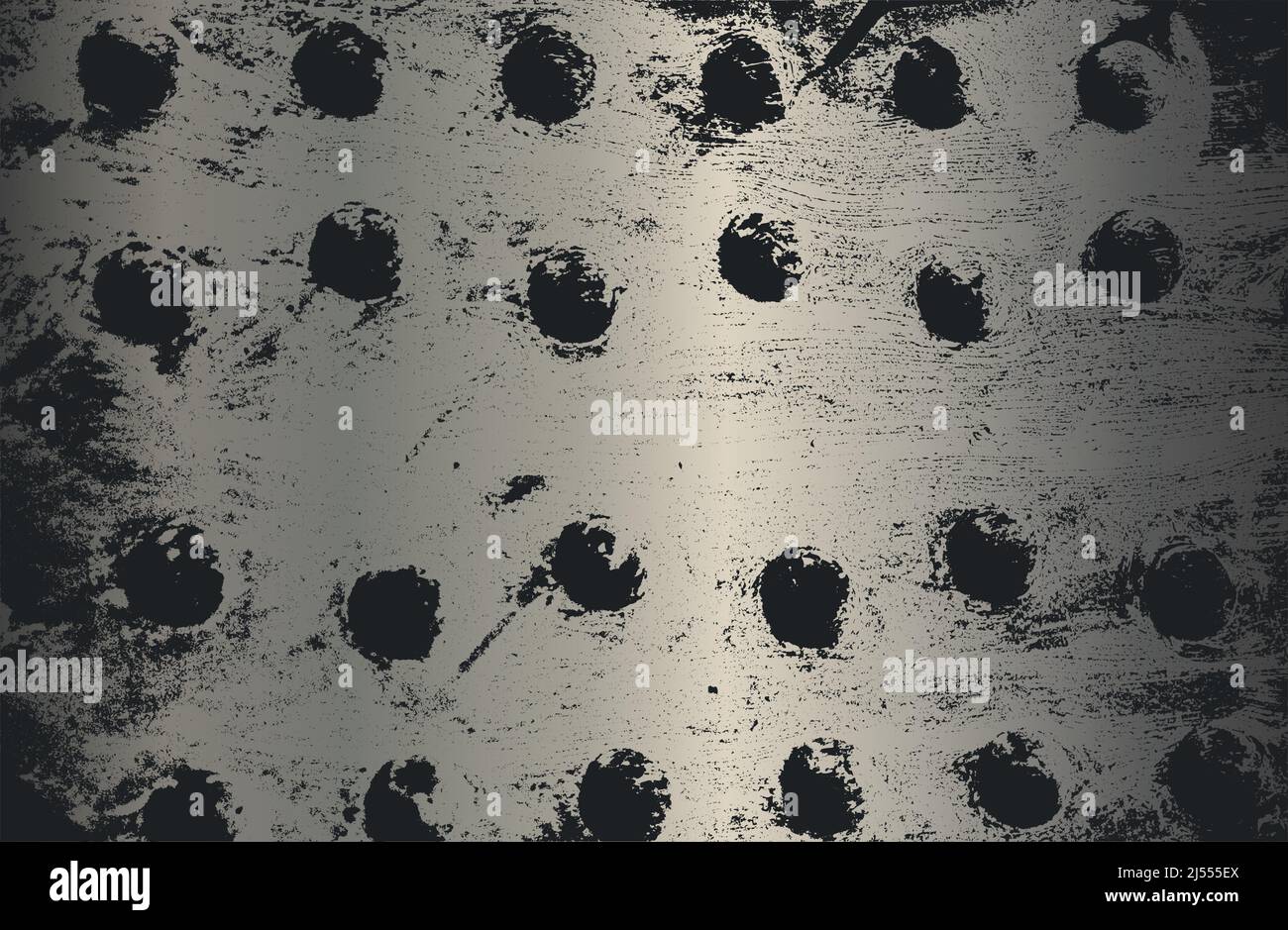 Luxury black metal gradient background with distressed metal plate ...