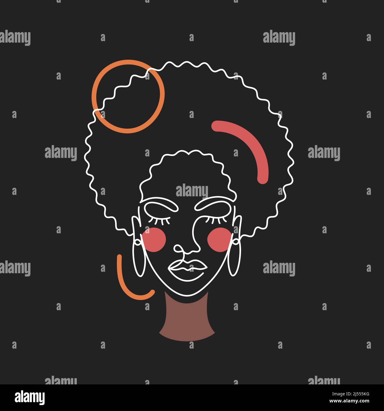 Doodle style pink line Stock Vector Images - Alamy