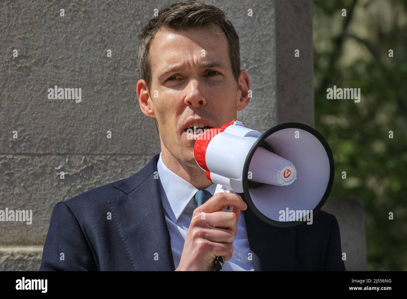 London, UK. 20th Apr, 2022. Matt Pennycook, MP, Labour, Shadow Housing ...