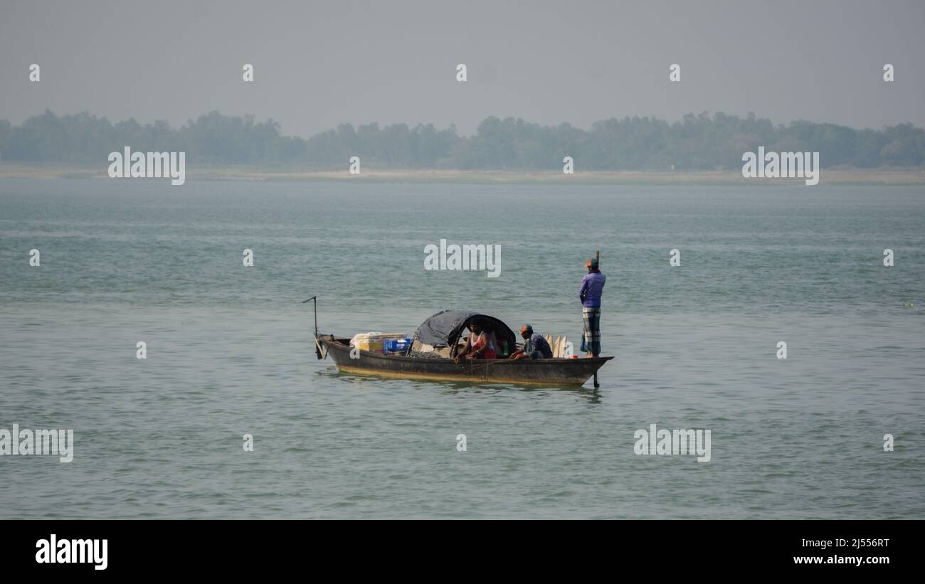 The largest river in Bangladesh is the Padma. The message of the ...