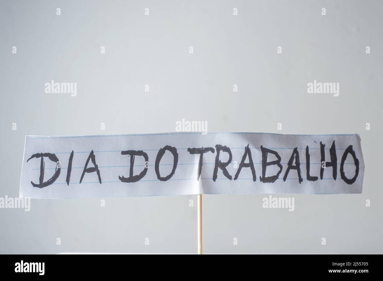 Work day,written on a paper with soured white background,words written ...