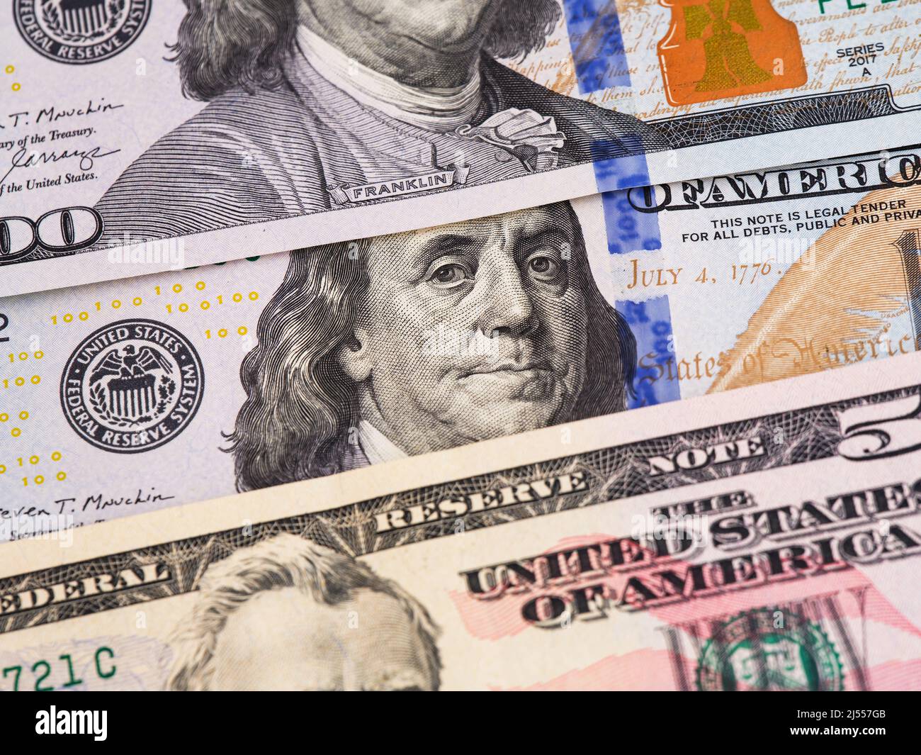 United States Dollars. Full frame. Close-up Stock Photo - Alamy