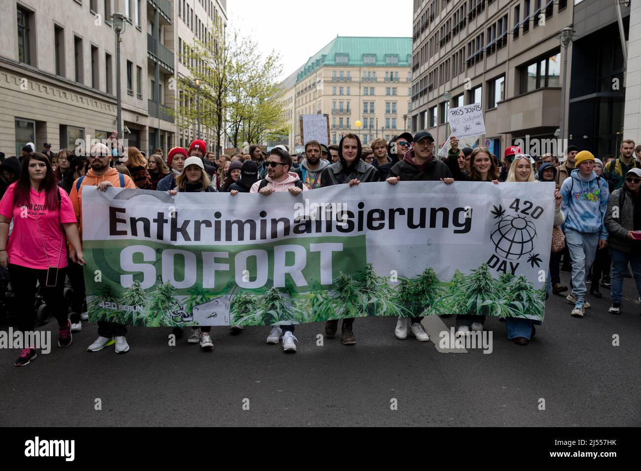 Cannabis day berlin hi-res stock photography and images - Alamy