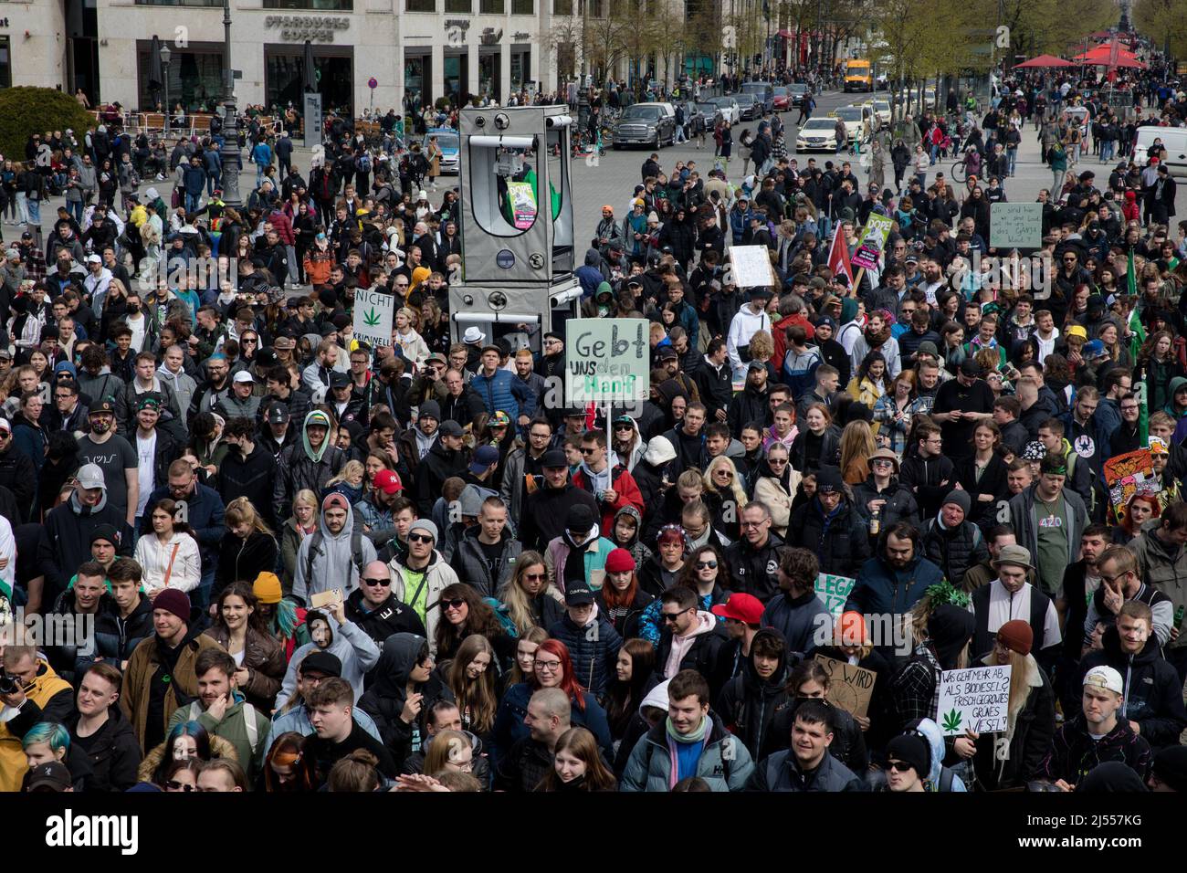 Cannabis day berlin hi-res stock photography and images - Alamy