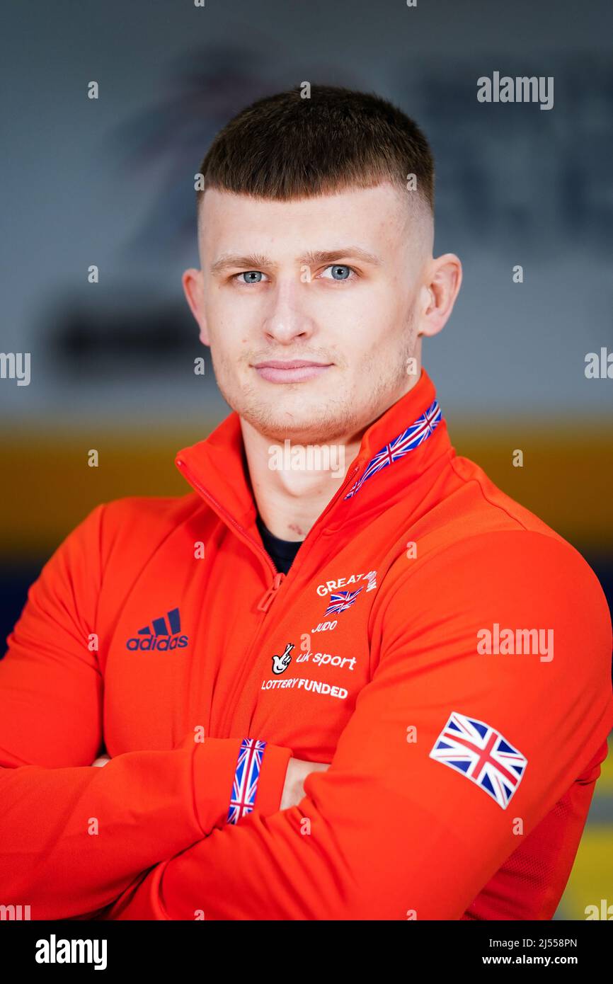 Daniell Powell during the British Judo European Championships Media Day ...