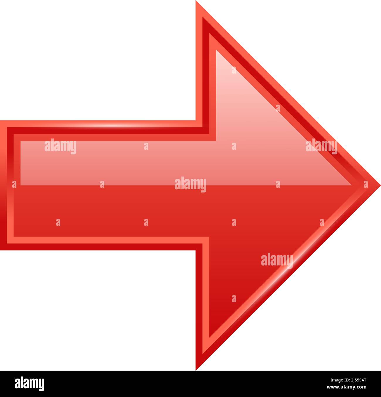 Red arrow head arrowhead hi-res stock photography and images - Alamy