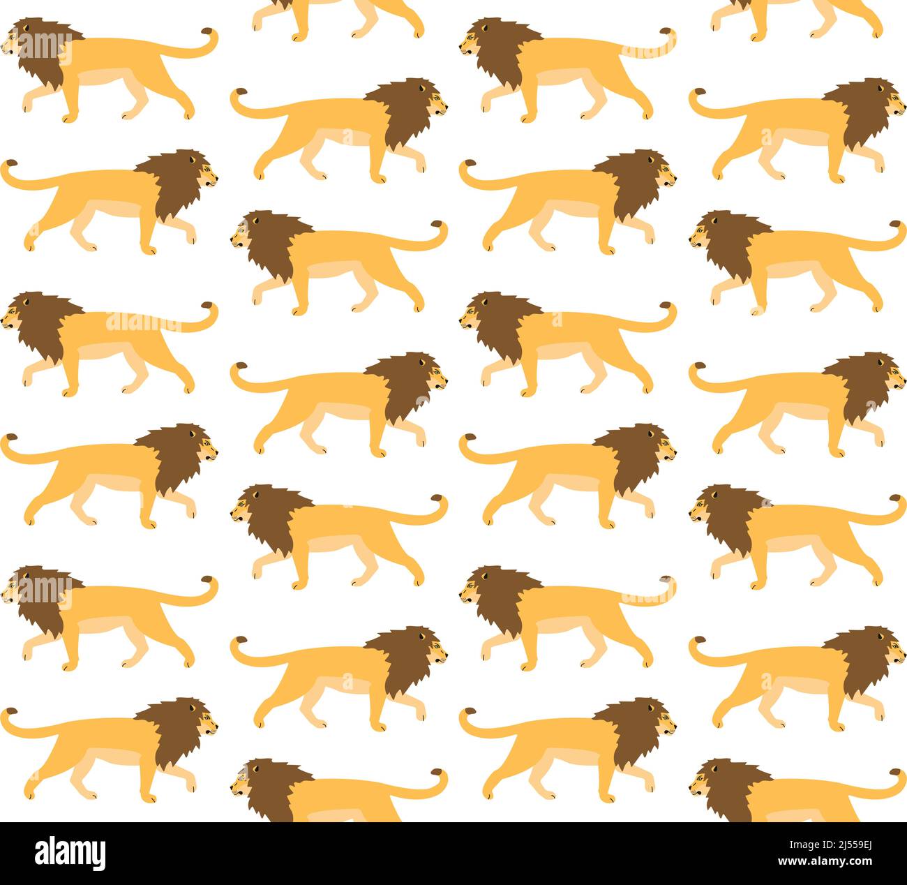 Flat lion hi-res stock photography and images - Alamy