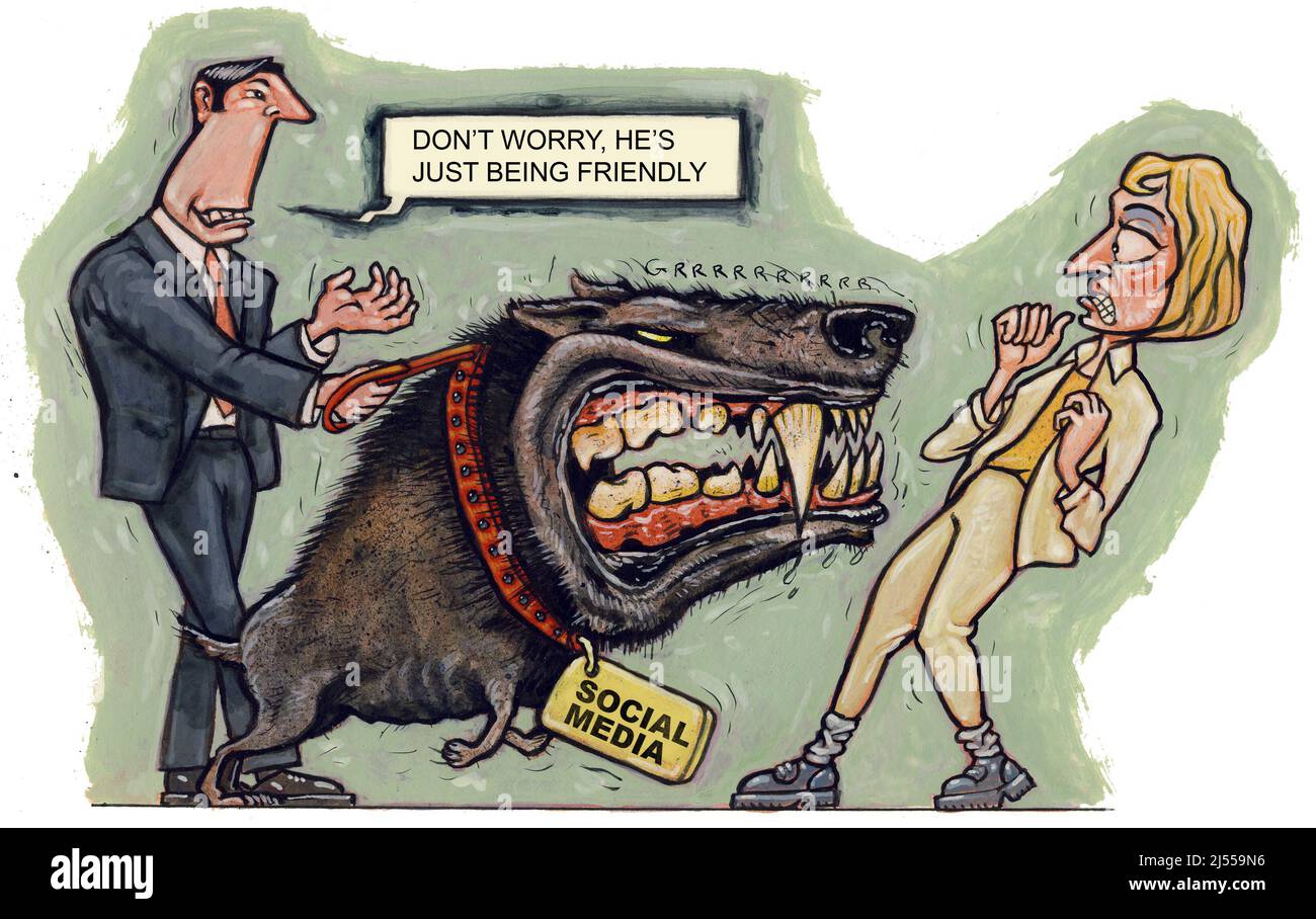 Cyberbullying behaviors hi-res stock photography and images - Alamy