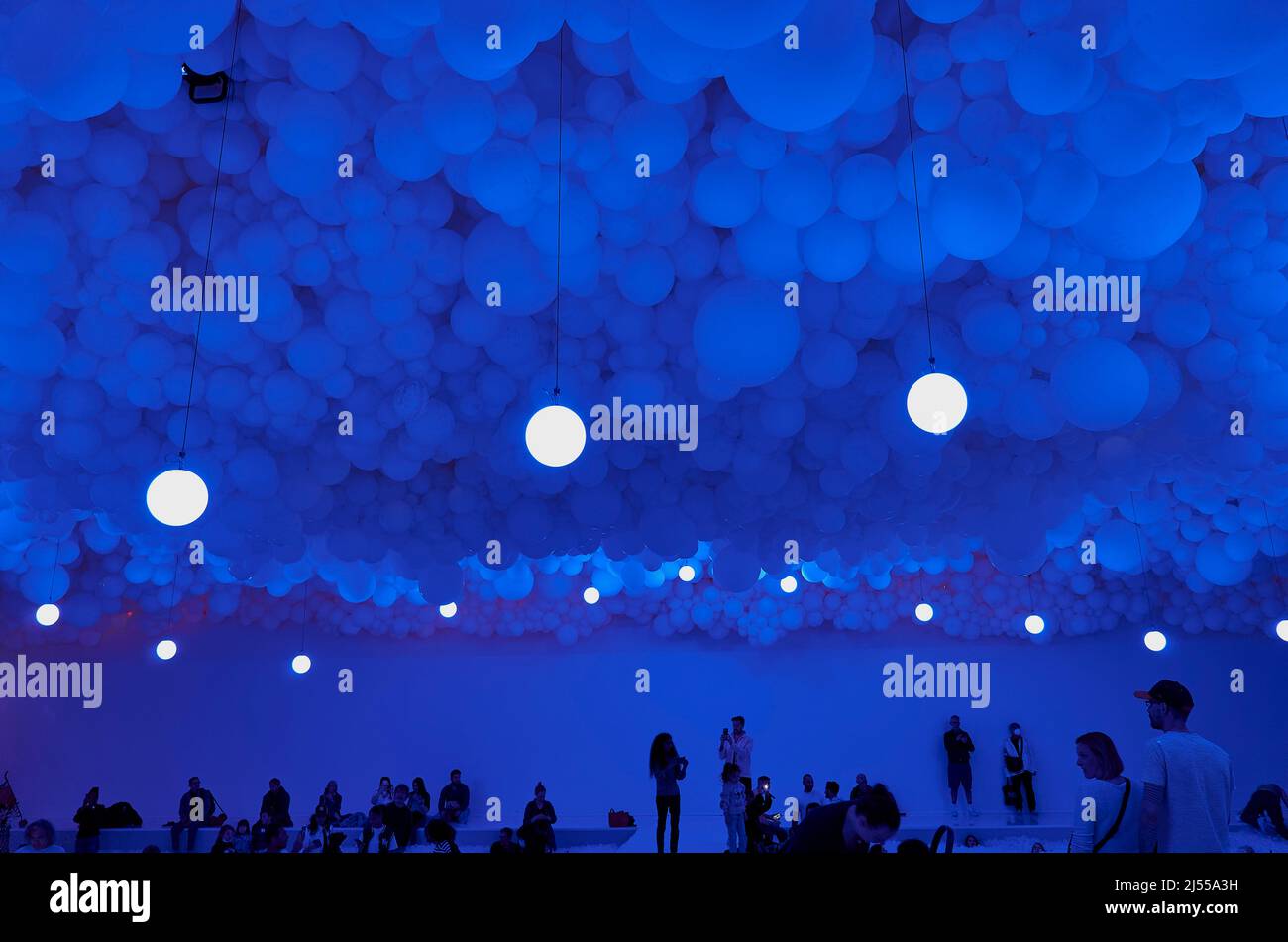 Paris, Paris, FRANCE. 20th Apr, 2022. A new exhibition called POP AIR ...