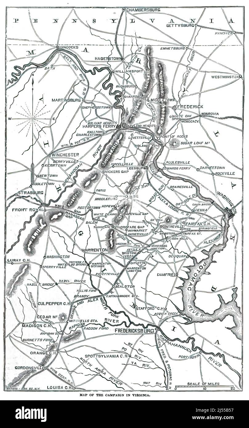 Northern Virginia Civil War Sites Map Civil War Trails – Maps And