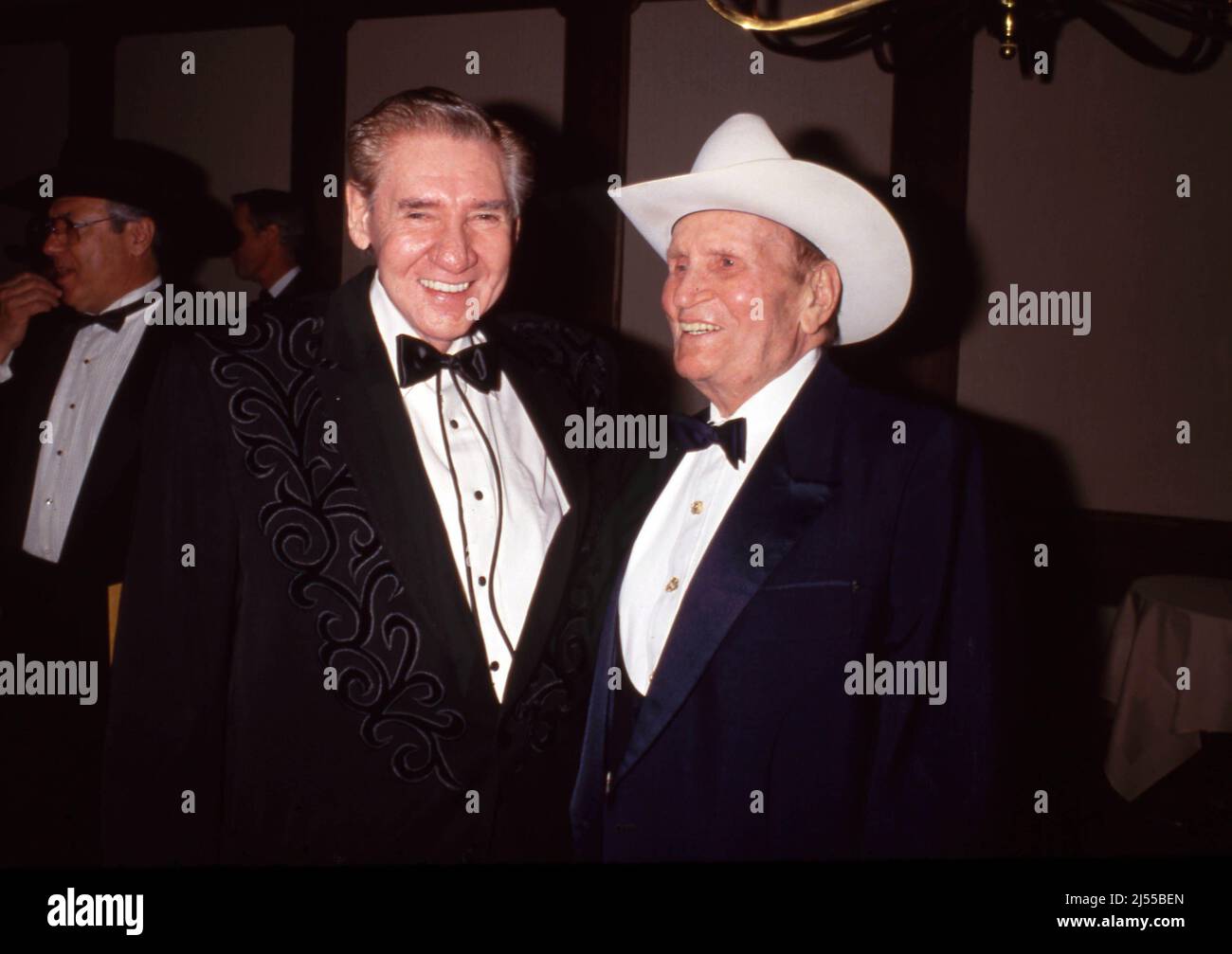 Pat Buttram amd Gene Autry Circa 1980's Credit: Ralph Dominguez ...