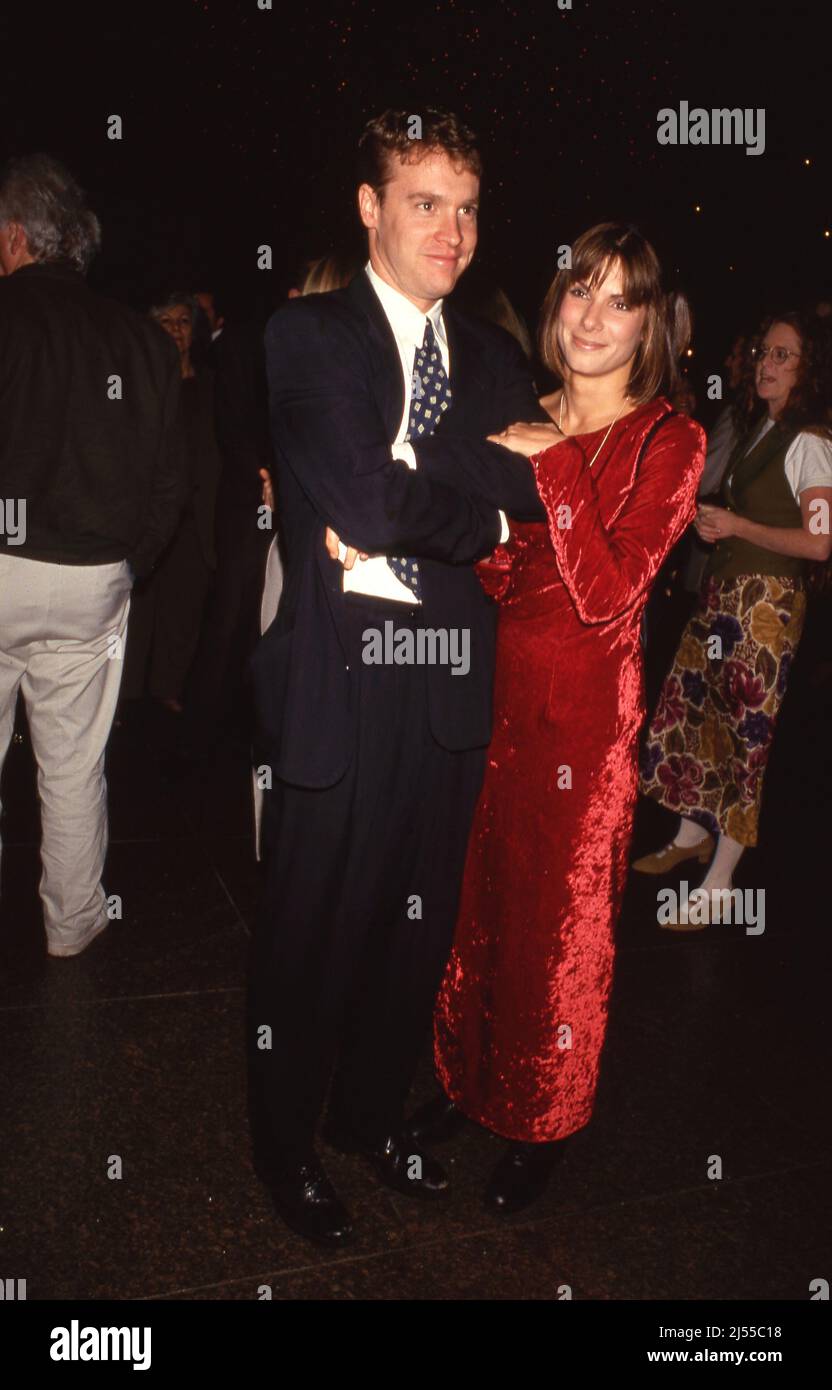 Tate Donovan And Sandra Bullock