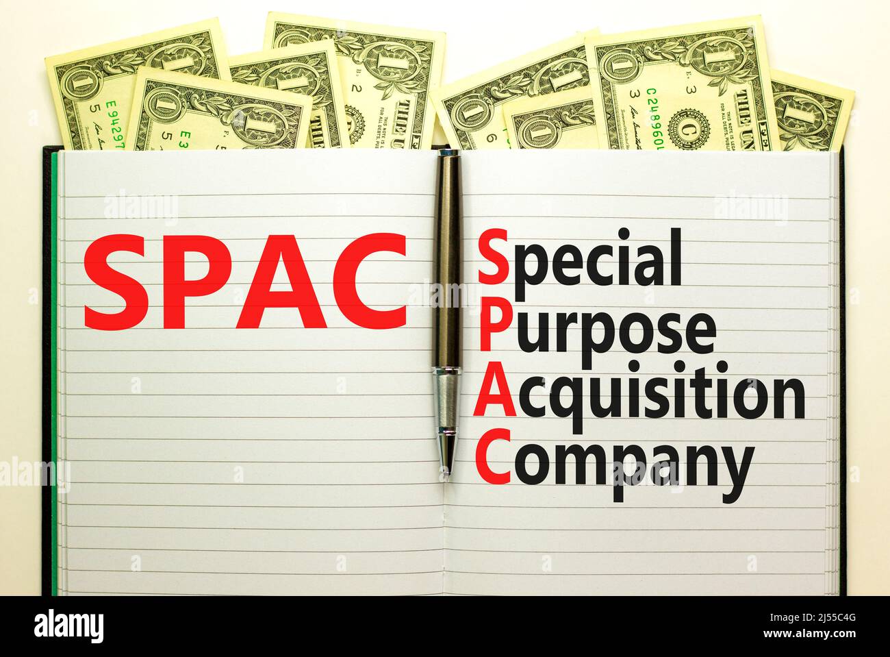 SPAC special purpose acquisition company symbol. Concept words SPAC special purpose acquisition ...