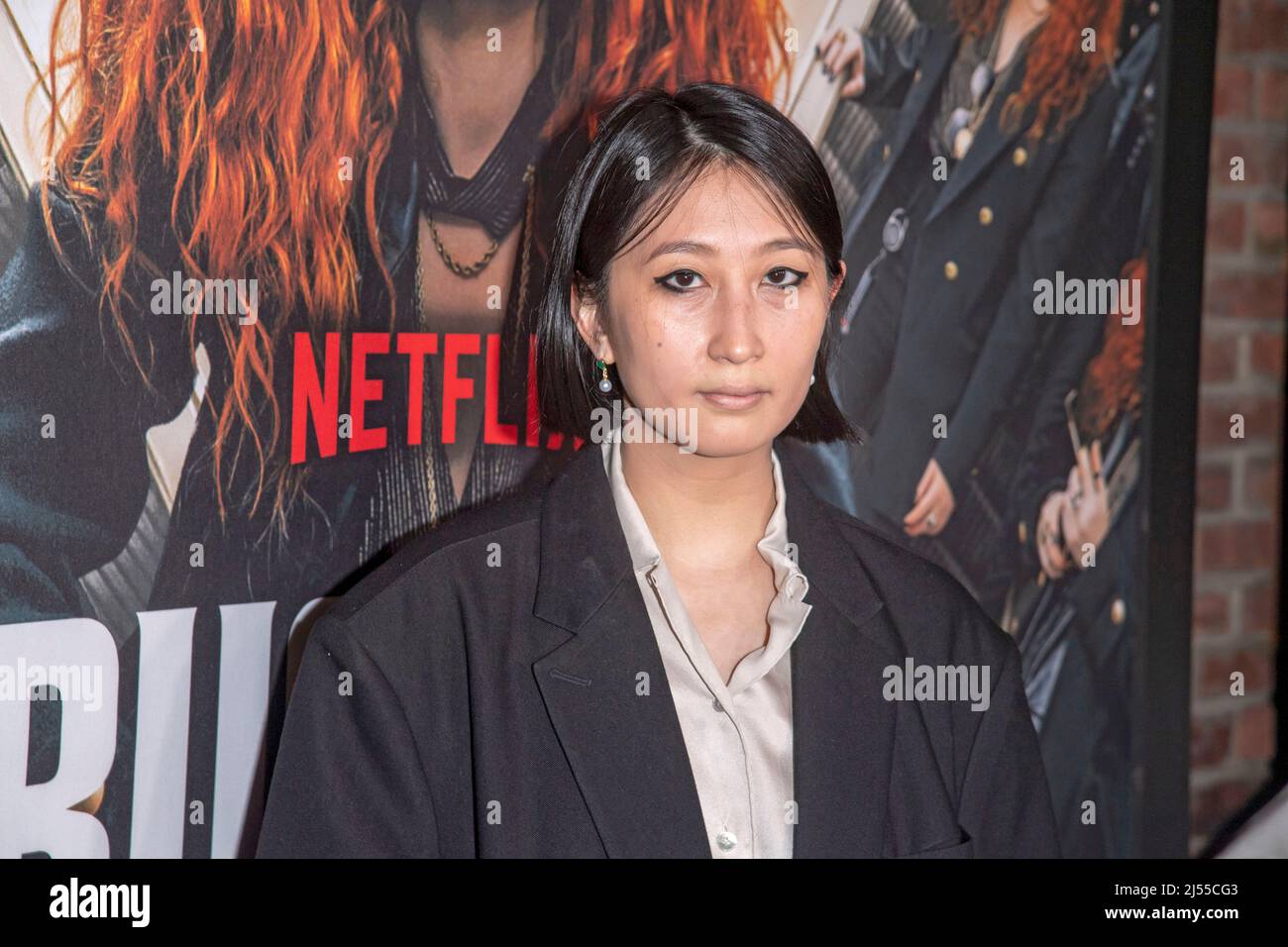 New York, US, 19 Apr 2022, Alice Ju attends Netflix's "Russian Doll ...