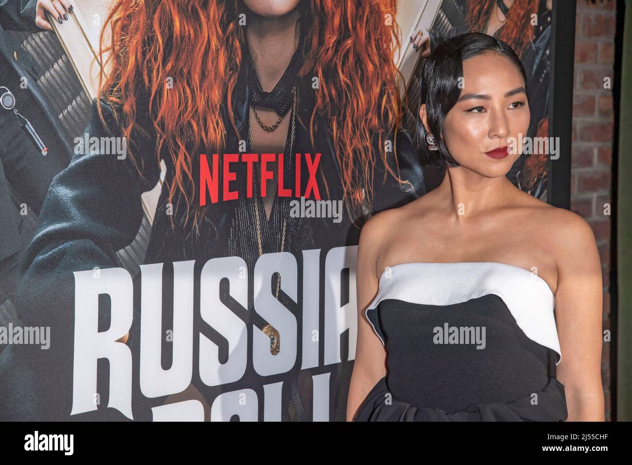 New York, US, 19 Apr 2022, Greta Lee attends Netflix's "Russian Doll ...