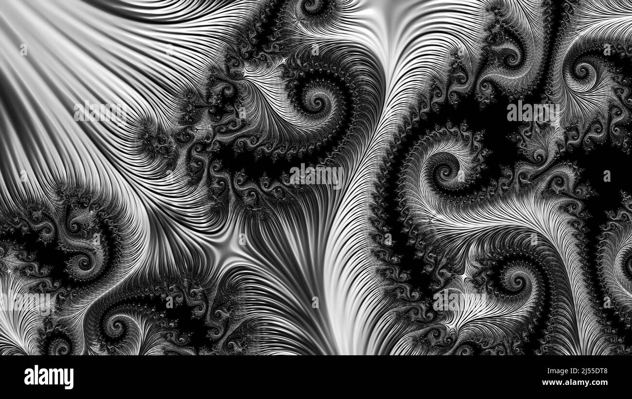 Abstract Computer generated Fractal design. A fractal is a never-ending ...