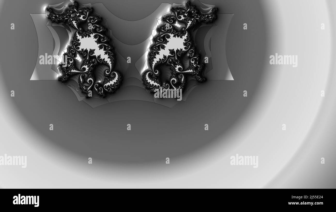 Abstract Computer generated Fractal design. A fractal is a never-ending ...