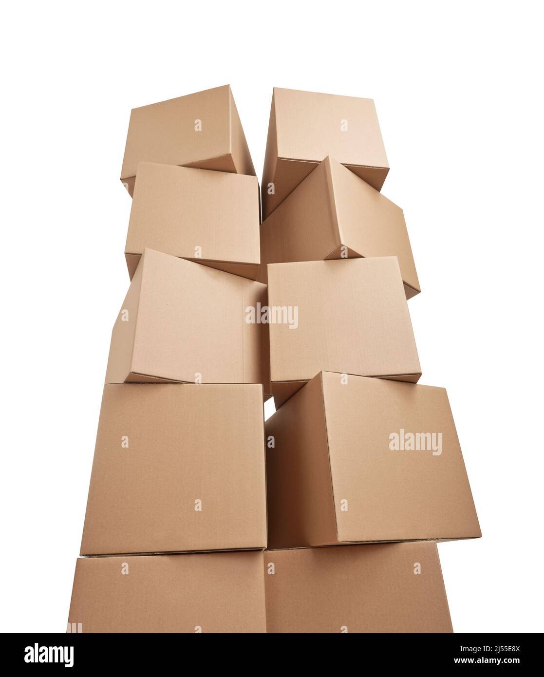 box package delivery cardboard carton Stock Photo - Alamy