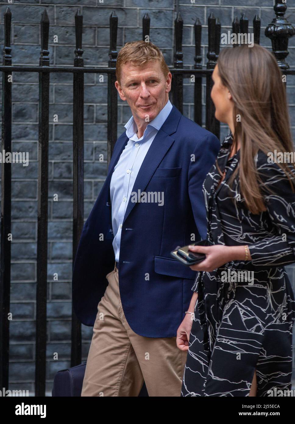 London, England, UK. 20th Apr, 2022. British Army Air Corps officer ...