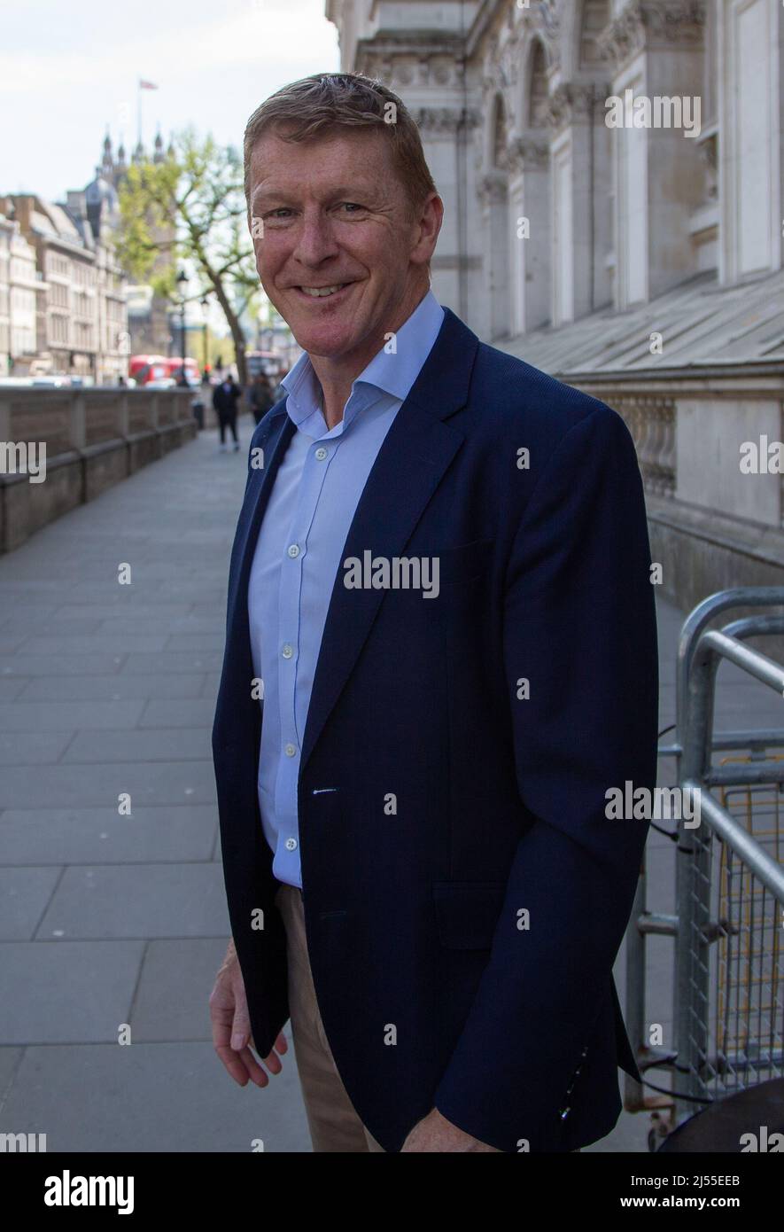London, England, UK. 20th Apr, 2022. British Army Air Corps officer ...